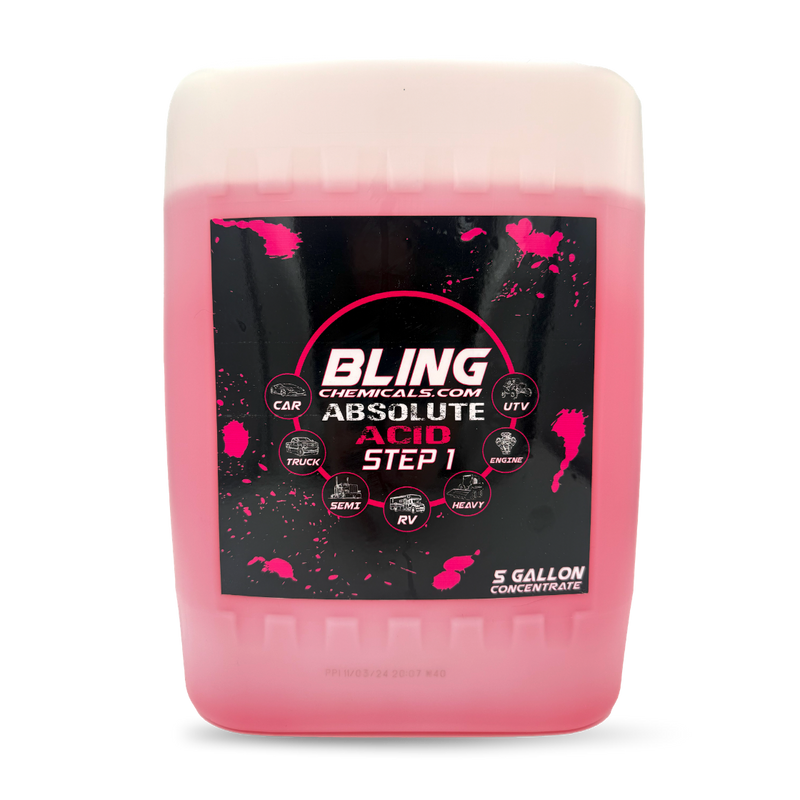 Absolute Acid Wheel Cleaner - Rust Remover | Bling Chemicals
