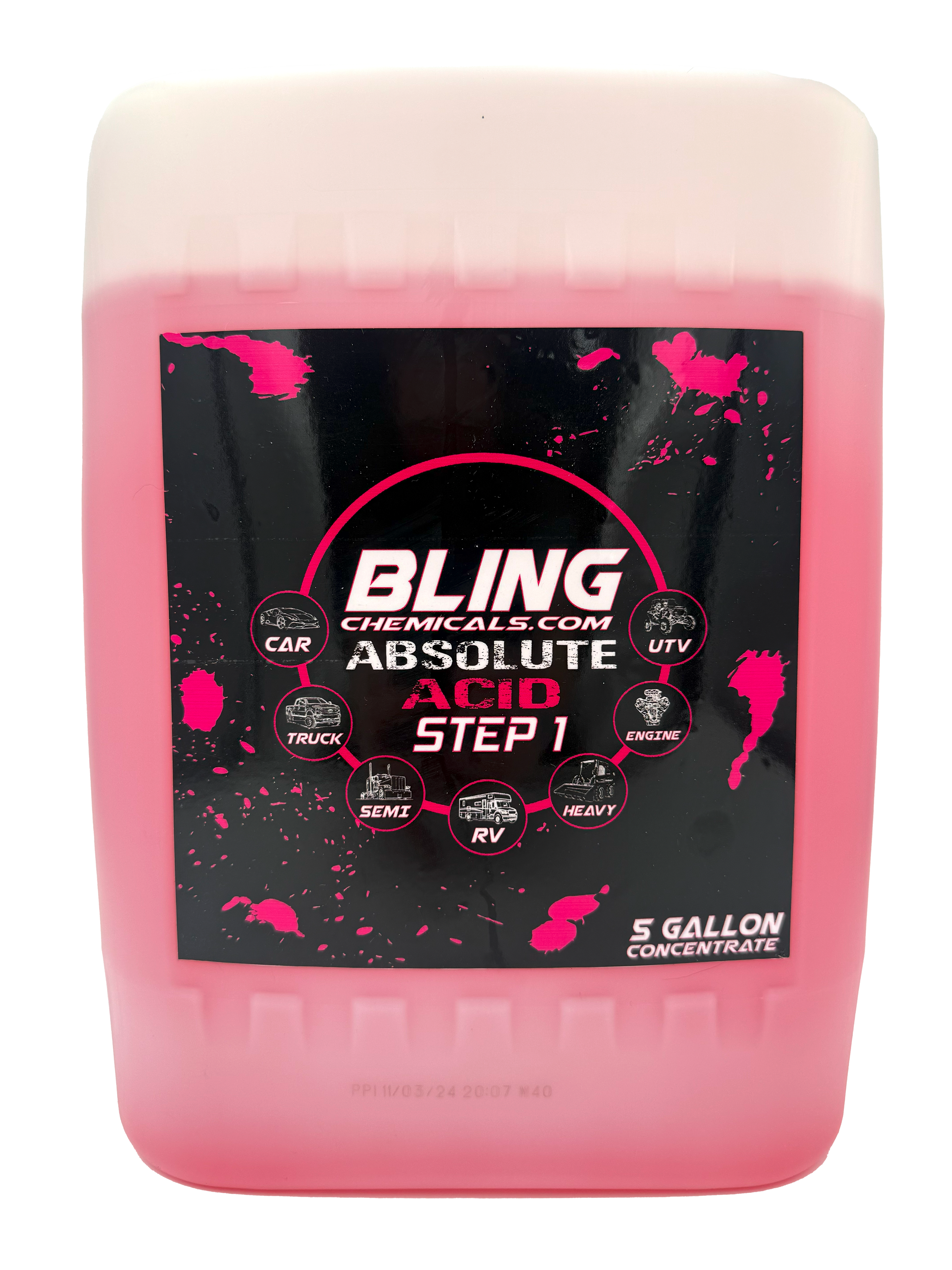 Absolute Acid Wheel Cleaner - Rust Remover | Bling Chemicals