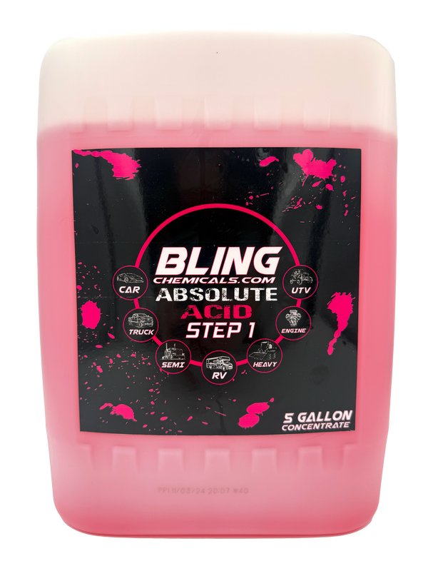 Absolute Acid Wheel Cleaner - Rust Remover | Bling Chemicals