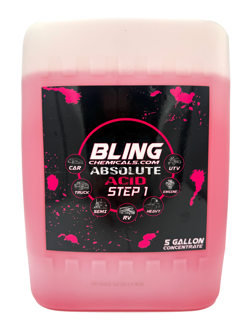 Absolute Acid Wheel Cleaner - Rust Remover | Bling Chemicals