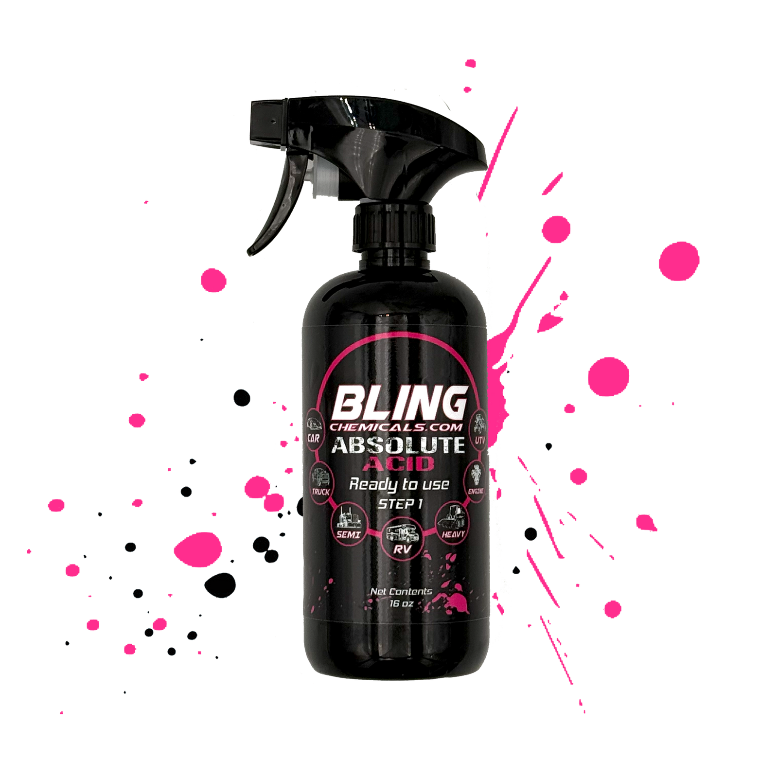 Absolute Acid Wheel Cleaner - Rust Remover | Bling Chemicals