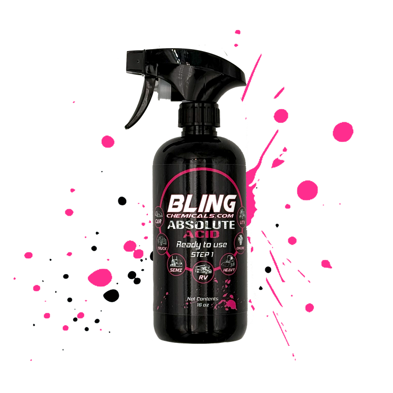 Absolute Acid Wheel Cleaner - Rust Remover | Bling Chemicals