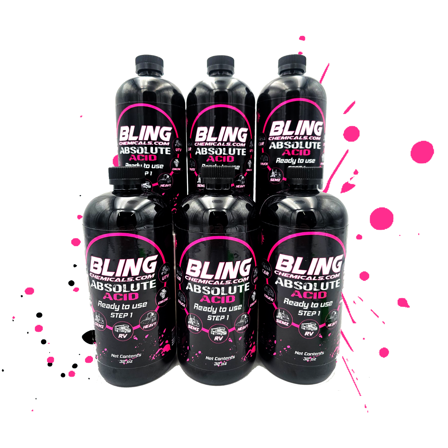 Absolute Acid Wheel Cleaner - Rust Remover | Bling Chemicals