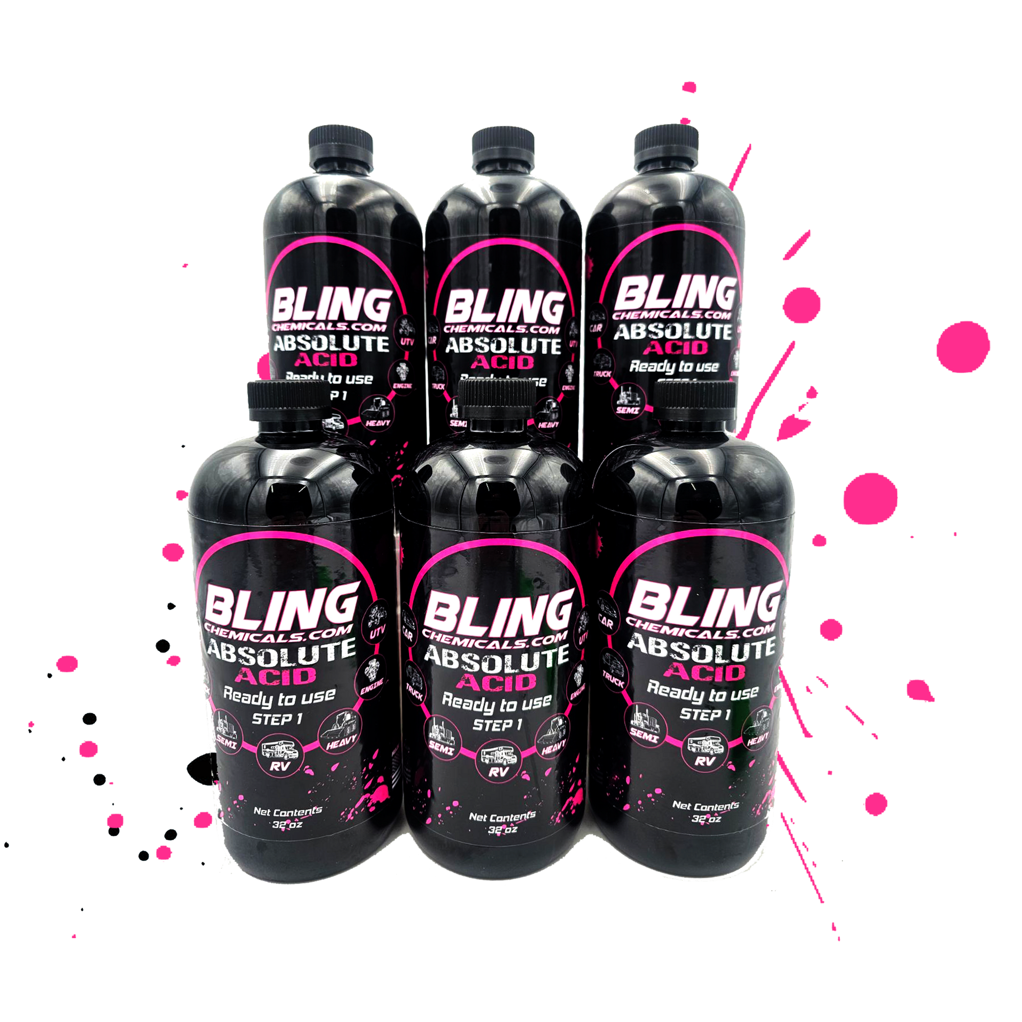 Absolute Acid Wheel Cleaner - Rust Remover | Bling Chemicals