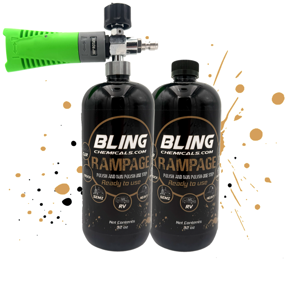 Rampage One-Step Car Wash - Polish Safe | Bling Chemicals