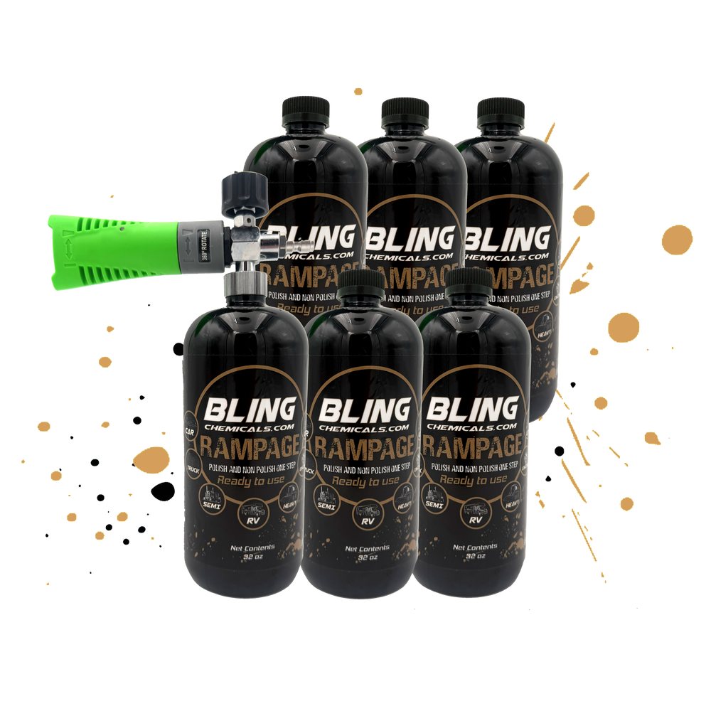 Rampage One-Step Car Wash - Polish Safe | Bling Chemicals