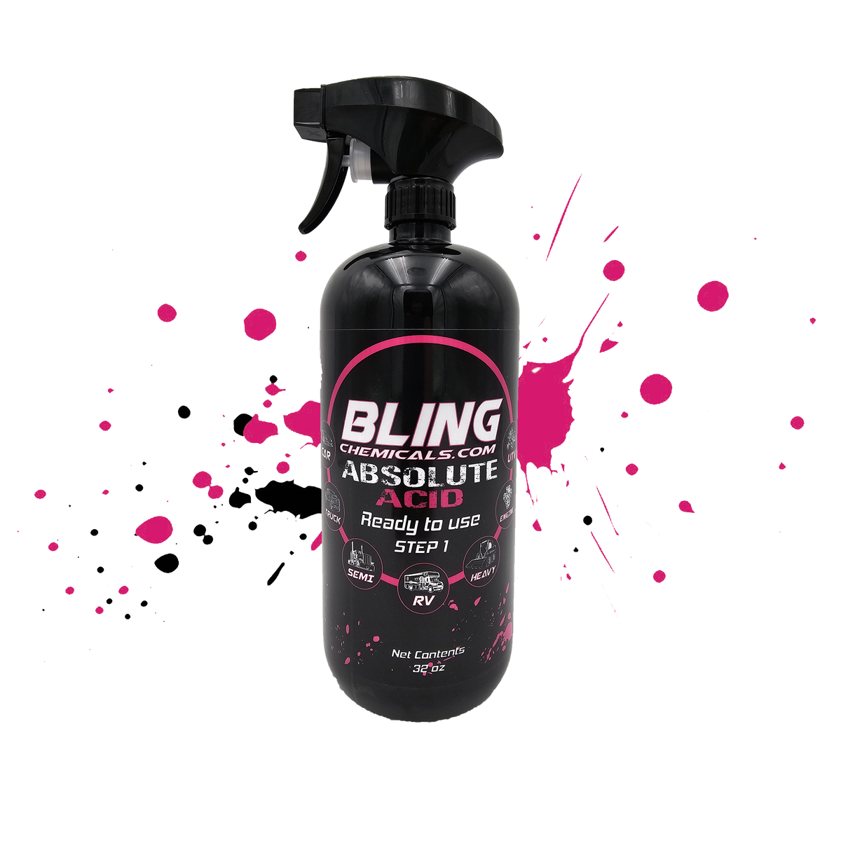 Absolute Acid Wheel Cleaner - Rust Remover | Bling Chemicals