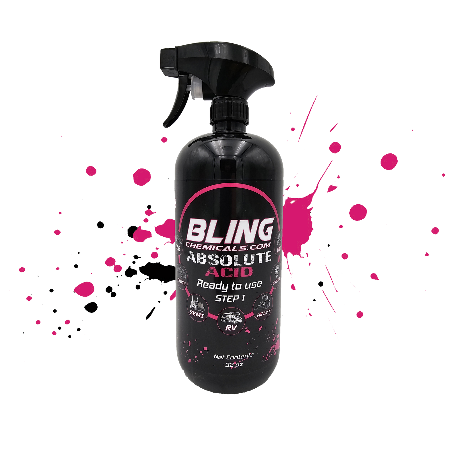 Absolute Acid Wheel Cleaner - Rust Remover | Bling Chemicals