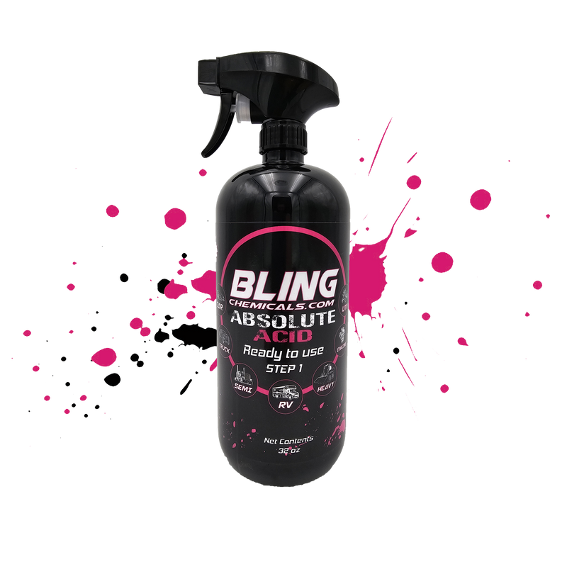 Absolute Acid Wheel Cleaner - Rust Remover | Bling Chemicals