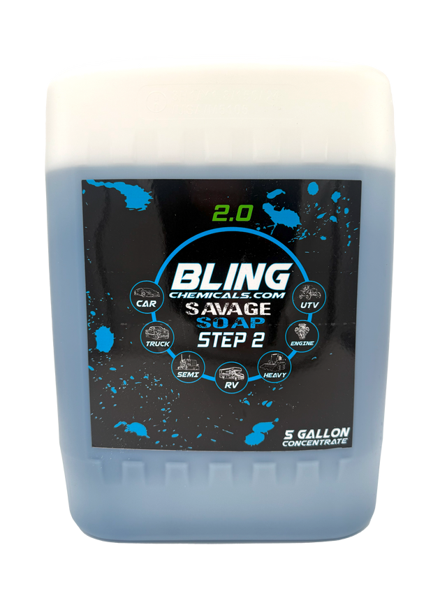 2-Step Touchless Vehicle Wash Kit - Bling Chemicals